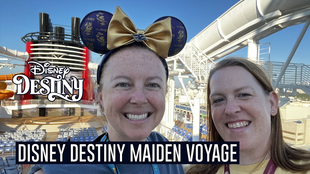 First Days on Disney Destiny Maiden Voyage! - YouTube