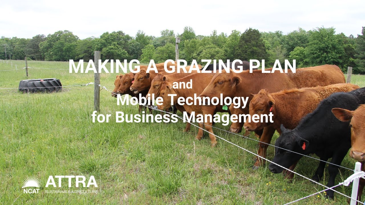 Making a Grazing Plan and Mobile Technology for Business Management ...