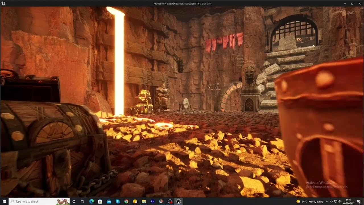 Unreal Engine 5 Tutorial | Treasure Of Lava Caves: Walkthrough Video | Learn Unreal Engine 5 ...