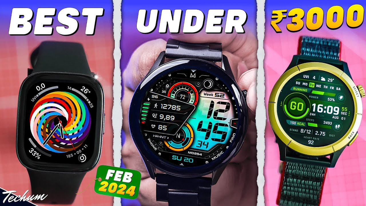 2024's BEST SMARTWATCH Under 3000⚡Best Smartwatch Under 3000⚡Top 5 Best ...