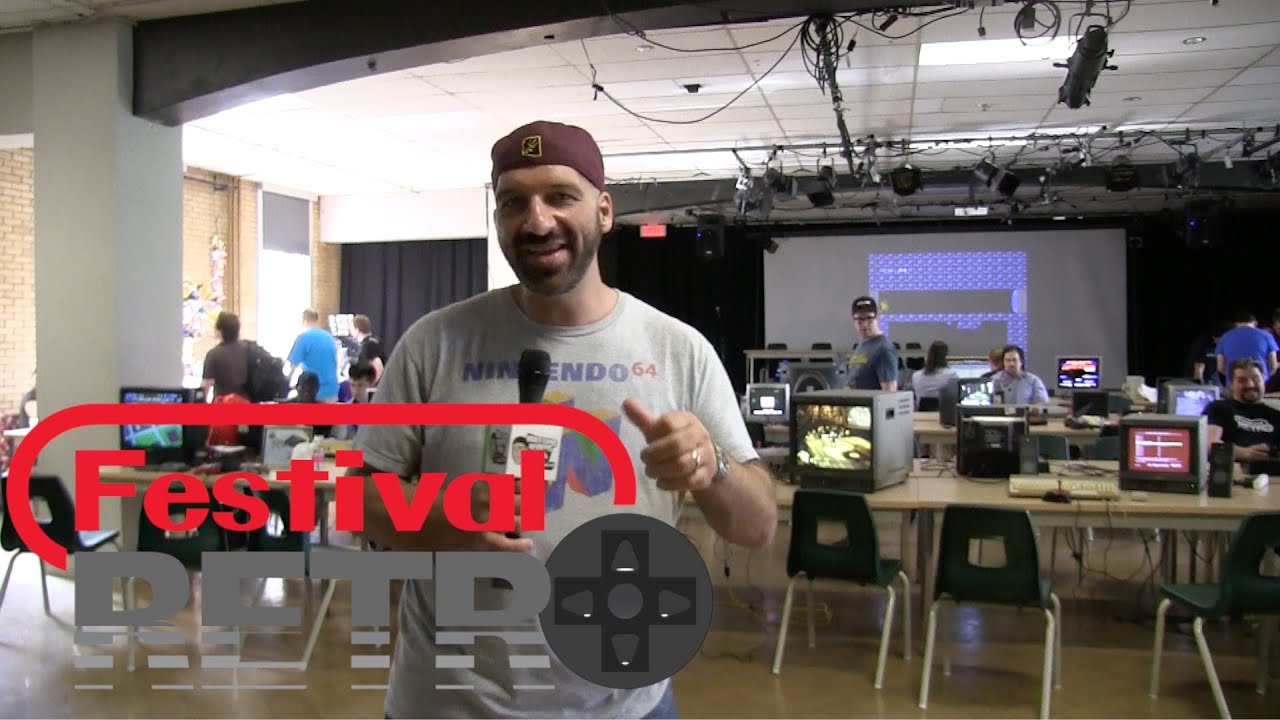 Festival Retro game con recap from Montreal - Gamester81 - YouTube
