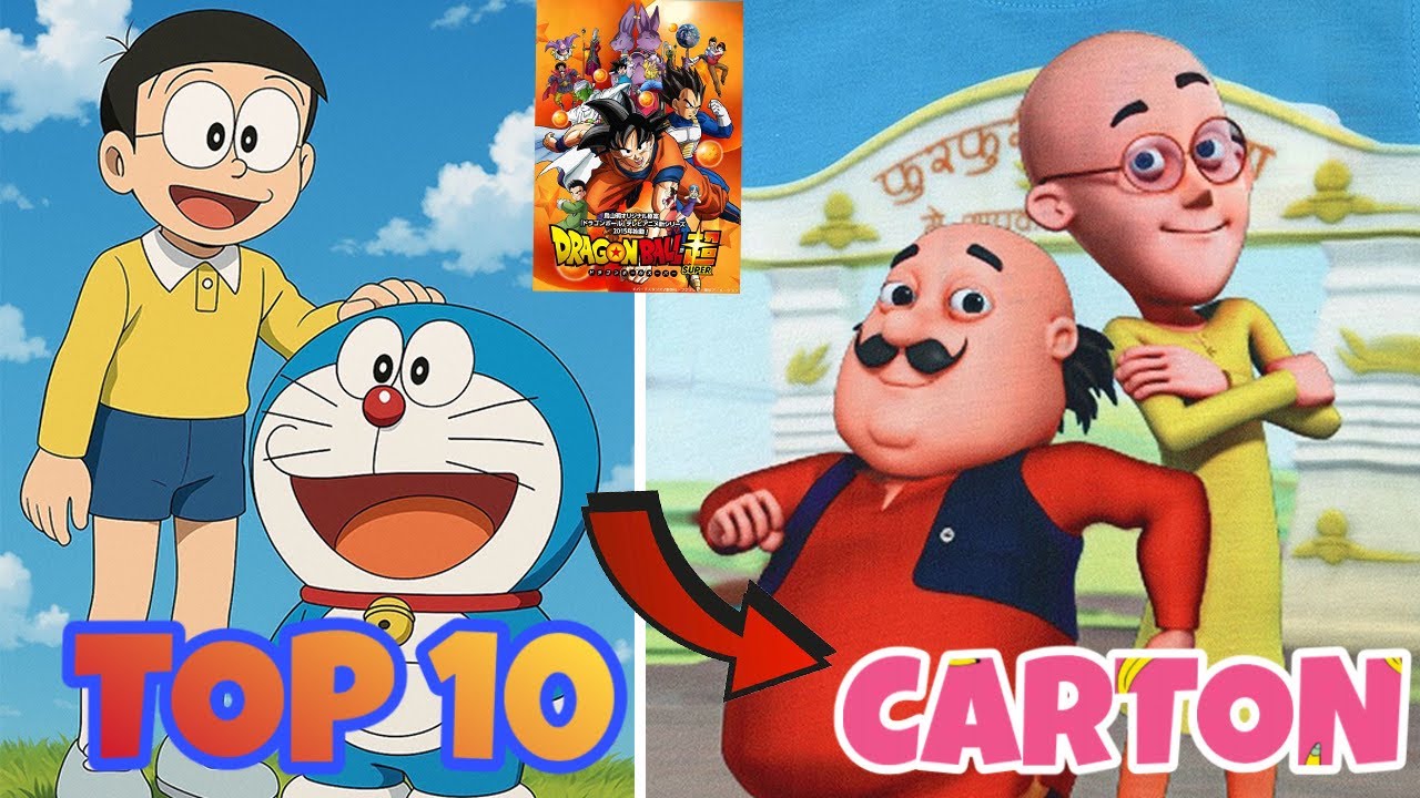 Top 10 Famous Cartoon In India | Most Watched Cartoons | According To T ...