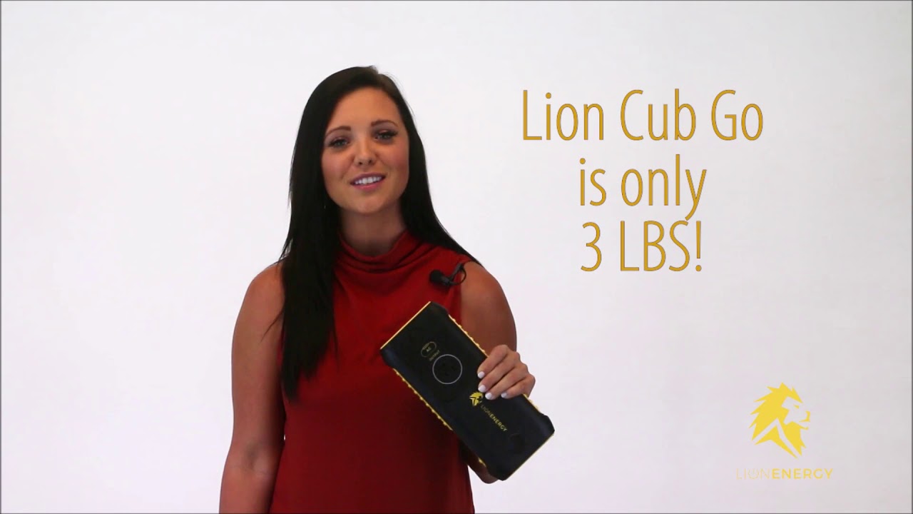 Lion Cub GO Power Bank - Ac Inverter - YouTube