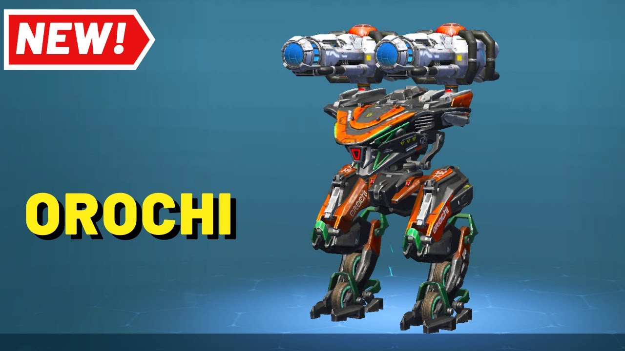 War Robots: OROCHI - New Powerful Robot - YouTube