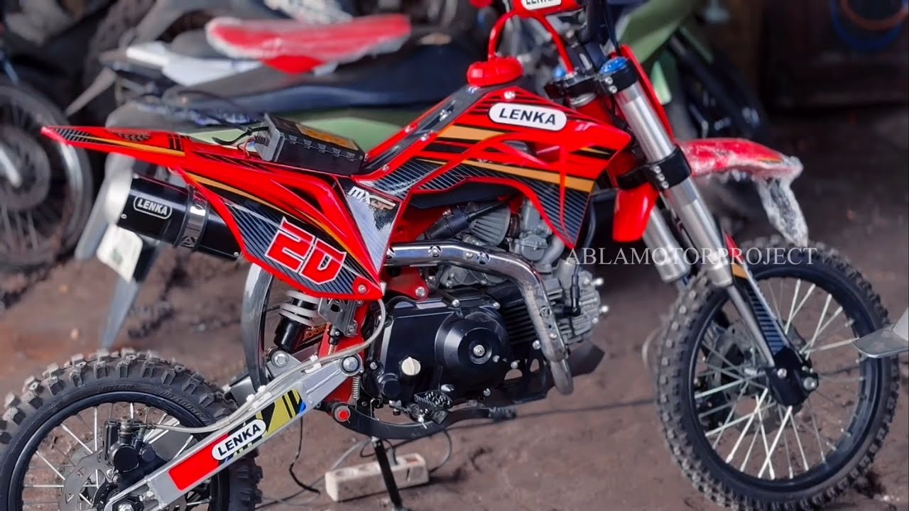 MOTOR TRAIL MINI LENKA MATIC - YouTube