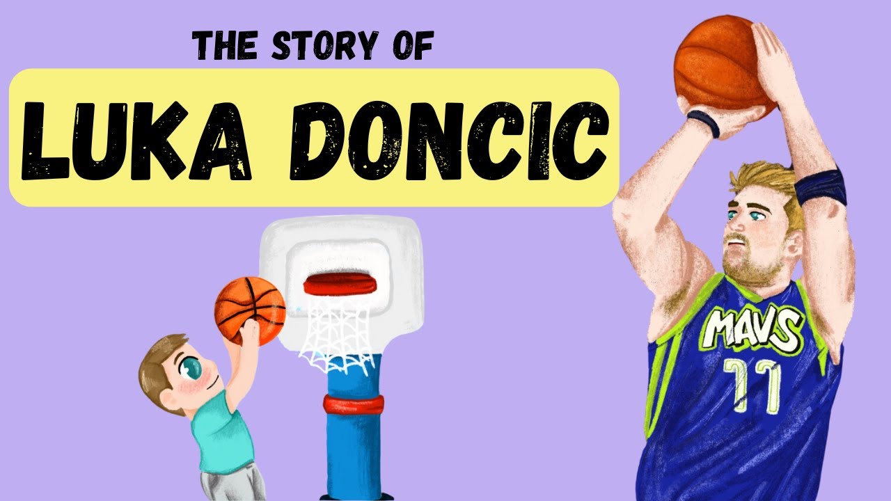 The Story of Luka Doncic Animated NBA basketball 🏀 stories for kids ...