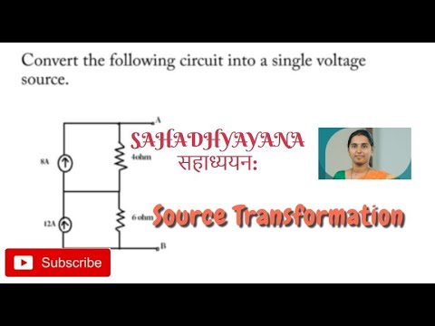 Source Transformation (Voltage & Current) || DC circuits - YouTube