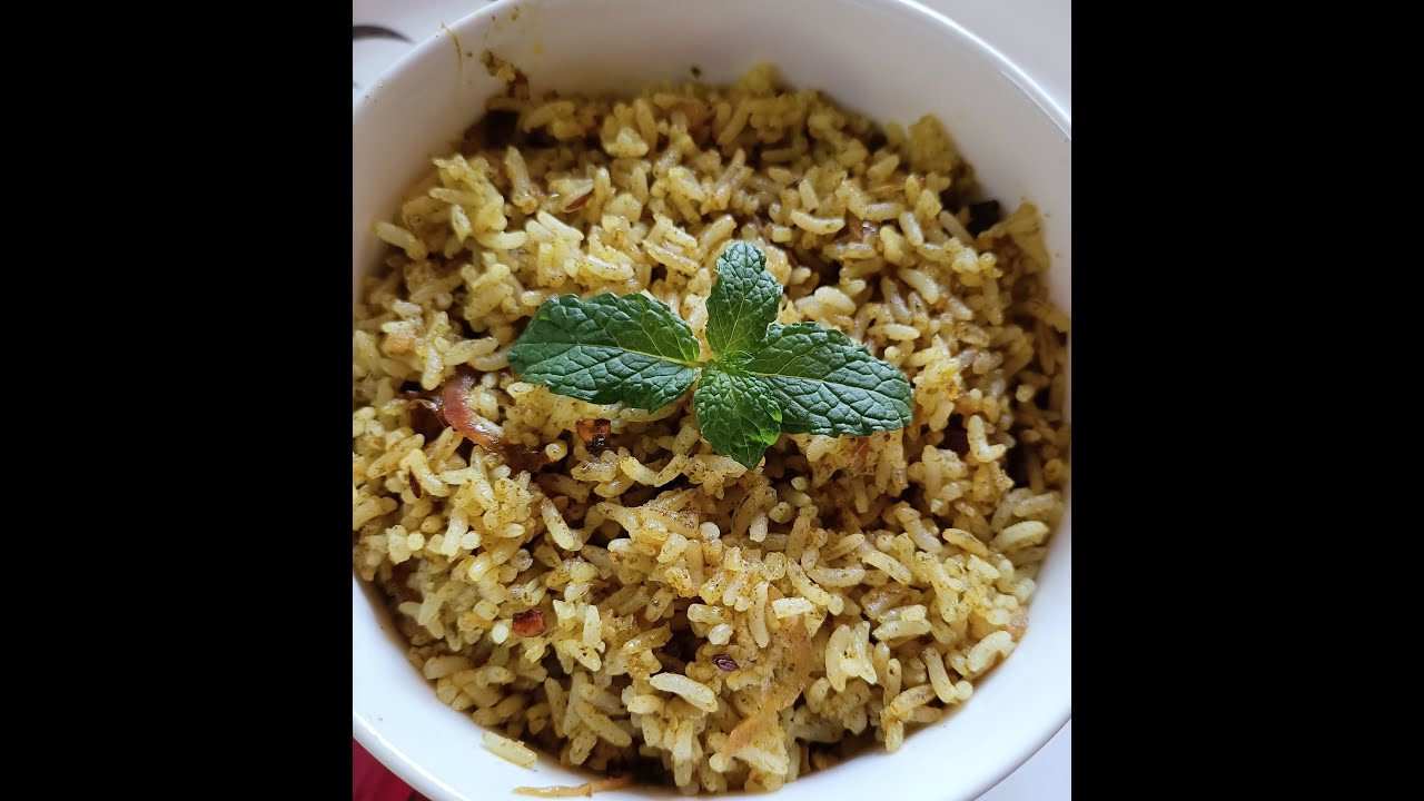 How To Make Mint Rice || Pudina Rice Recipes || Easy way to make and ...
