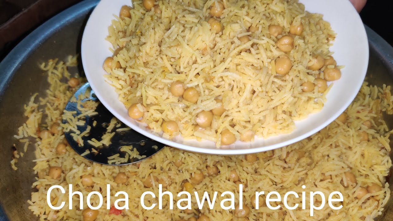 Chola pulao recipe #pulao #chola #rice #recipevideo #trendingvideo # ...