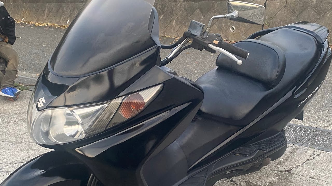 68,000円 スカイウェイブ250 CJ43 加速良好！お安い一台！【160】 - YouTube