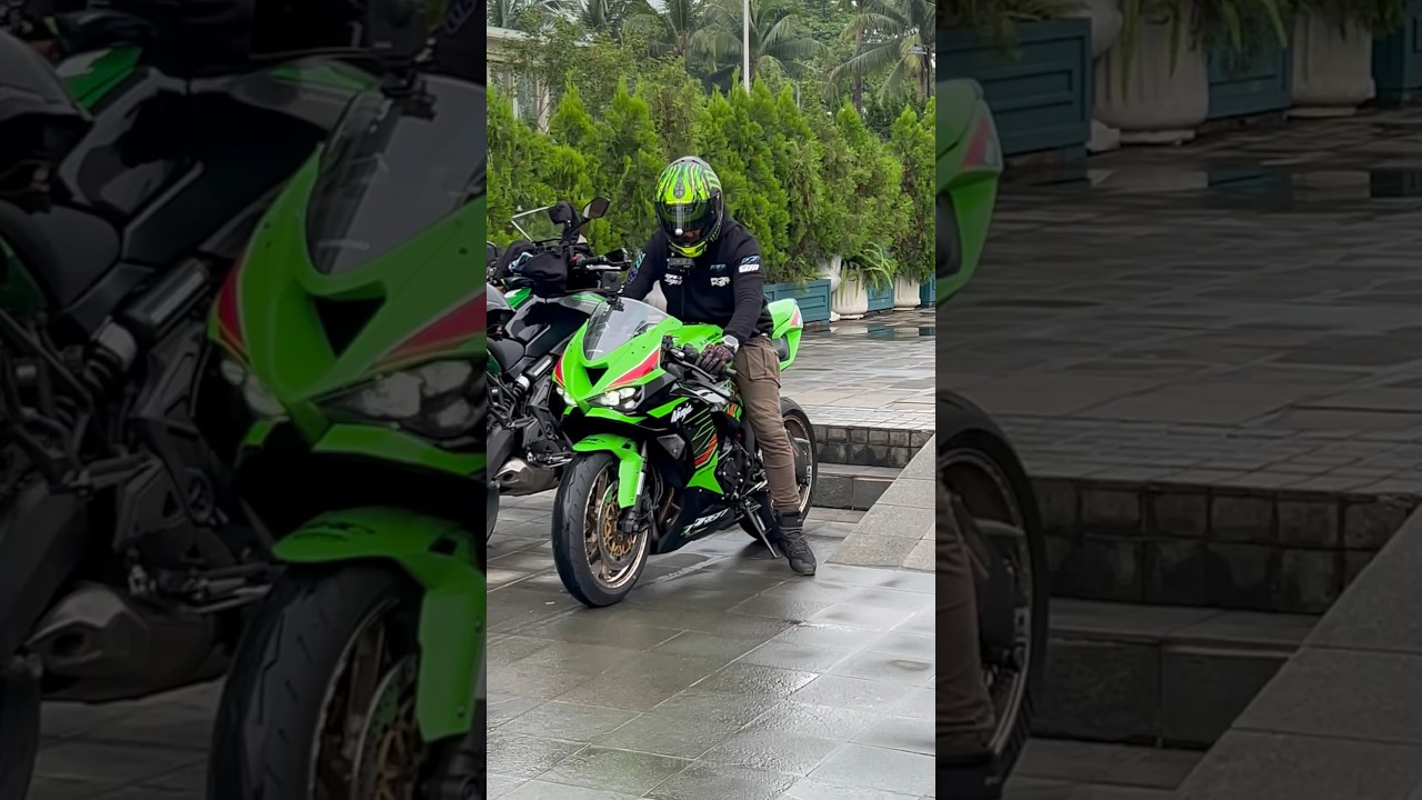 HARALD ARKAN ZX-636 + HELM HJC 🔥 - YouTube