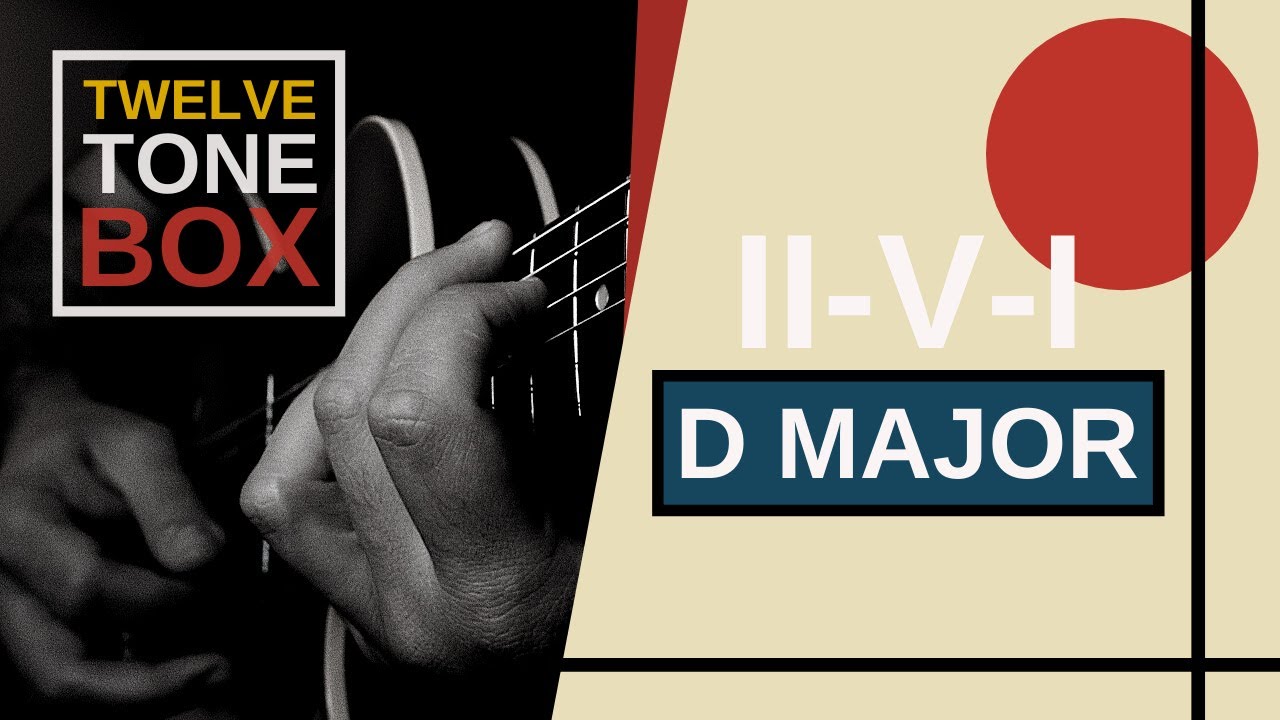 Twelve Tone Box // Sound Bite #2 // Jazz Guitar Lesson // II-V-I // D ...