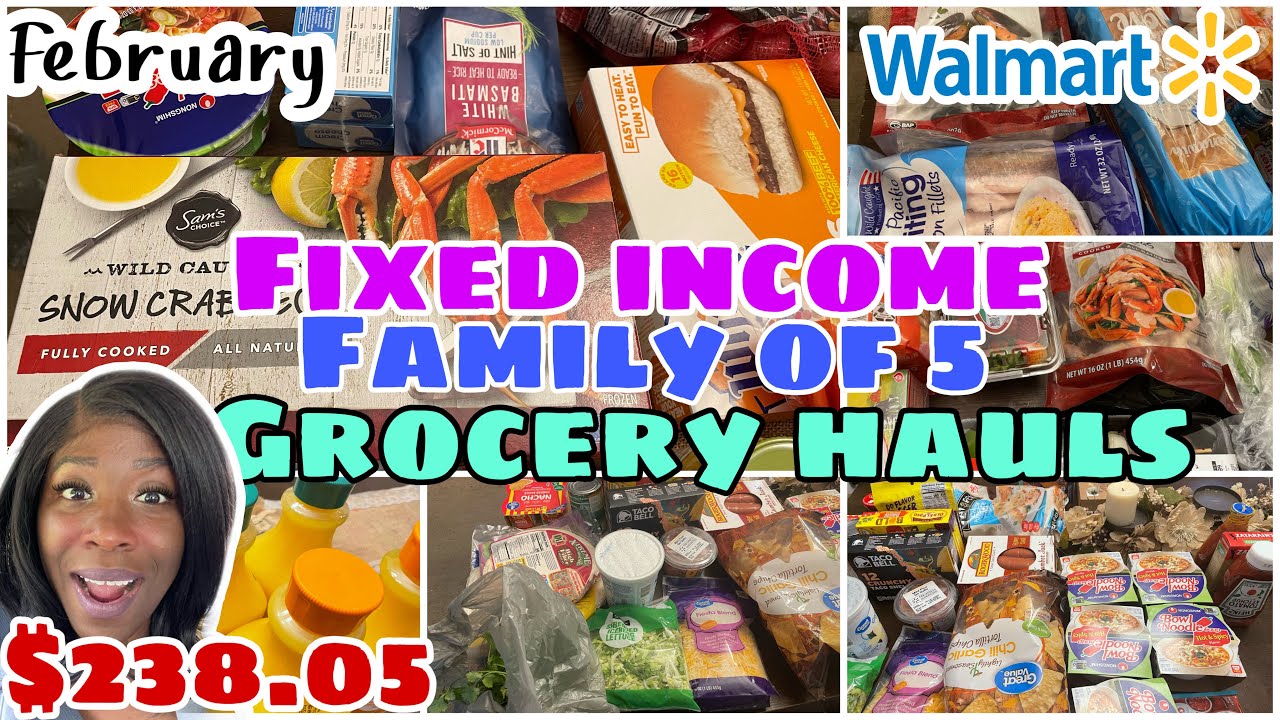 Fixed Income Family Of 5 Grocery Hauls Spend 238 05 Altogether fixed-income-family-of-5-grocery-hauls-spend-238-05-altogether