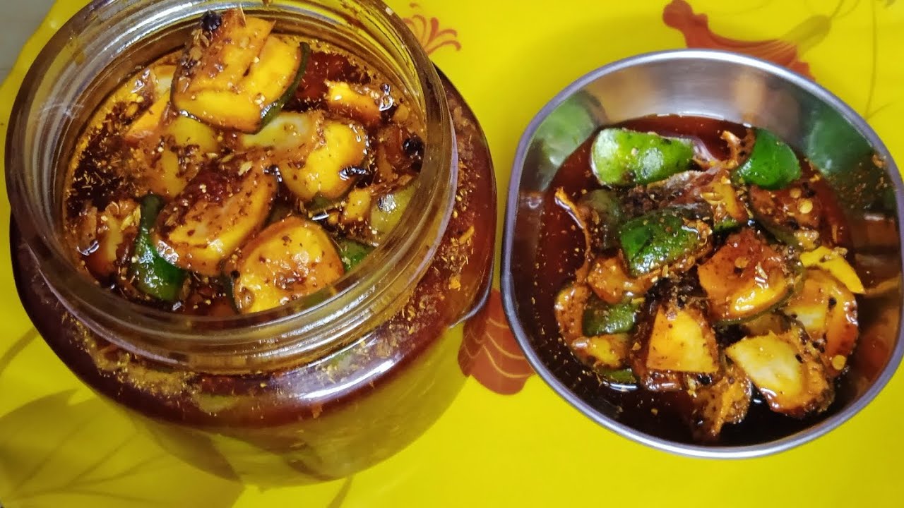 Aap Ko Achar || काँचो आँपको अचार साल भरि स्टोर गर्न मिल्ने सजिलो रेसिपी ...