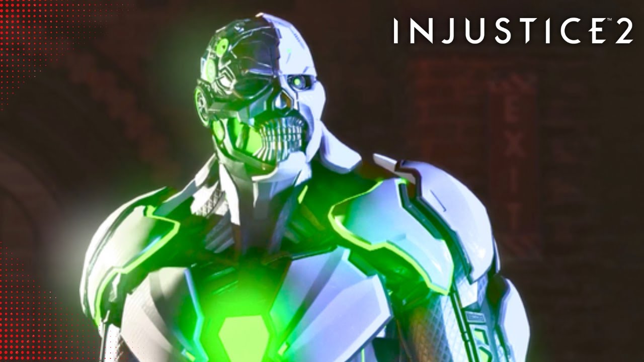 Brainiac Make Copy of Cyborg - Injustice 2 [PC UHD 4K] - YouTube
