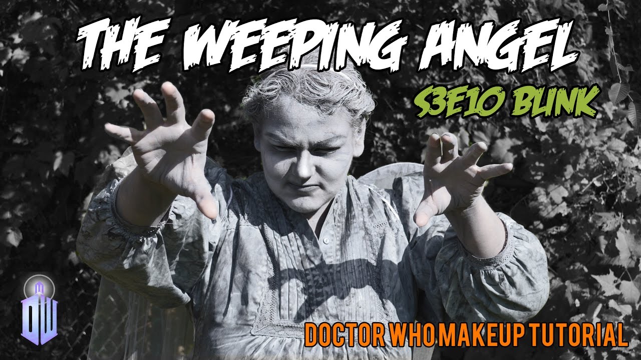 The Weeping Angel – Doctor Who S3E10 Blink | Doctor Who Makeup Tutorial ...