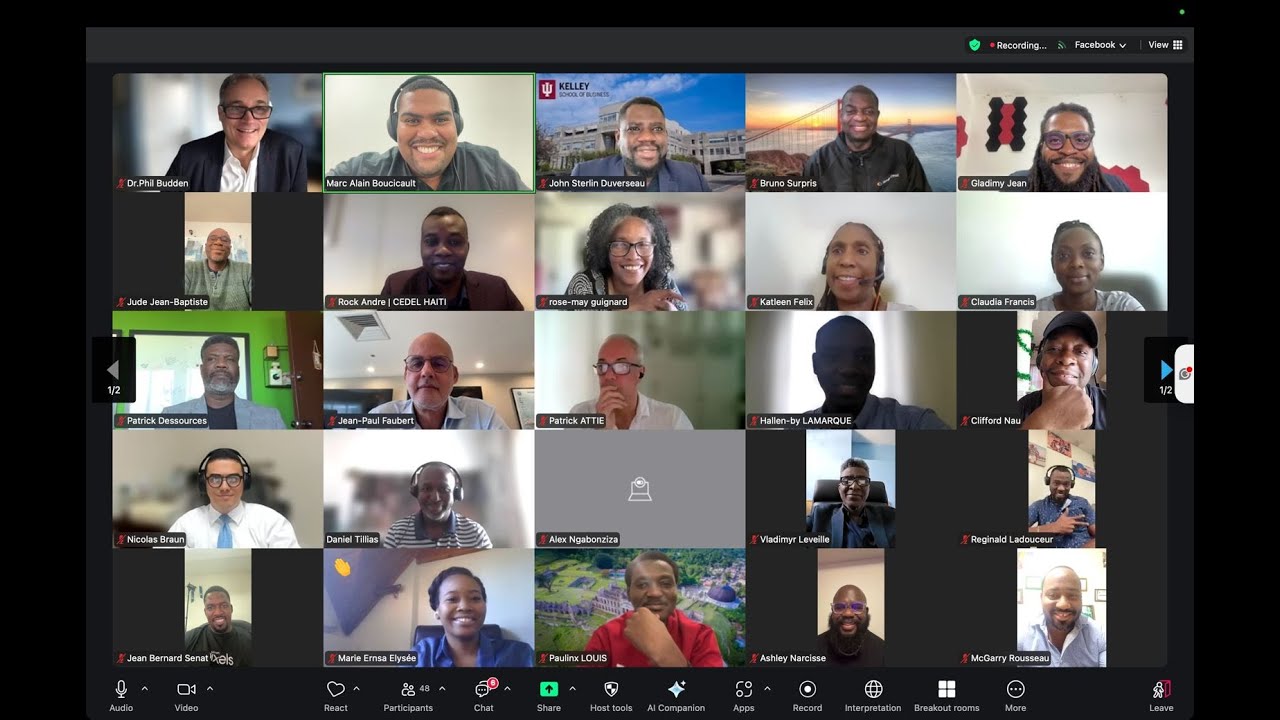 Building conditions for Haitian Entrepreneurs to succeed, a Dialogue ...