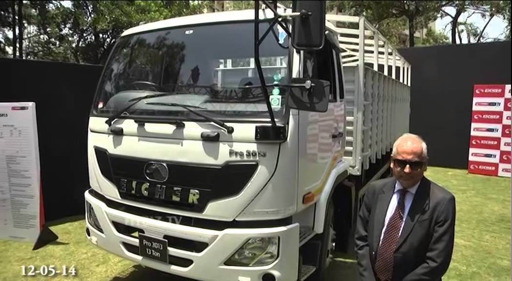 EICHER Launches New Generation Duty Trucks - YouTube