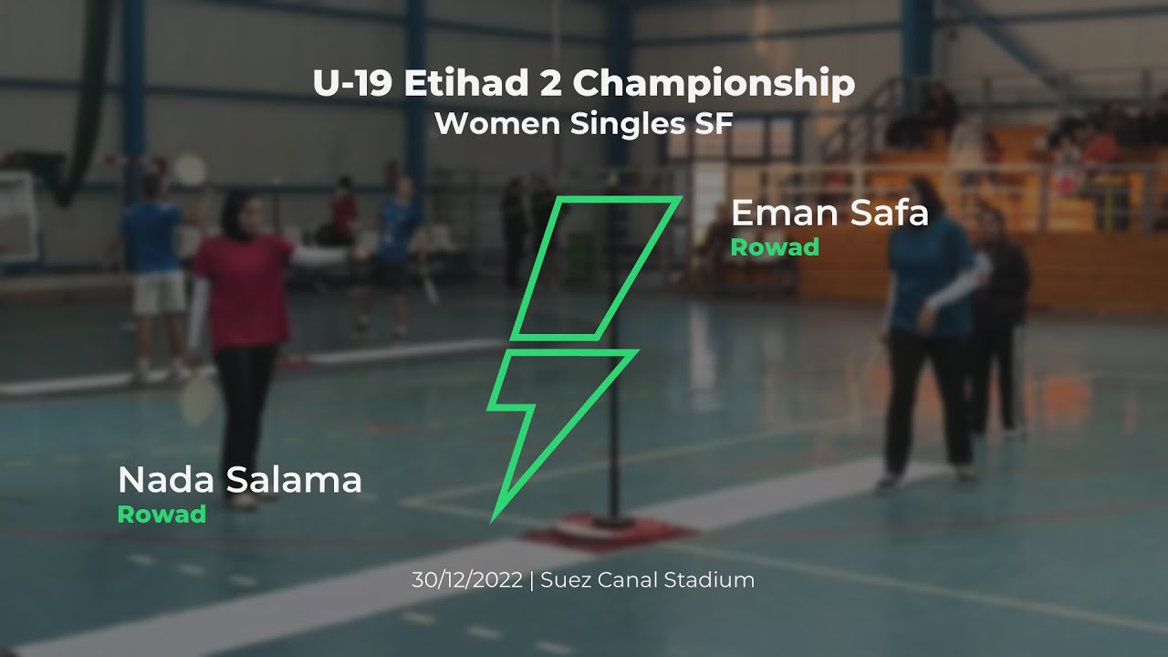 Speedball | Nada Salama vs Eman Safa | Full Match | 30/12/2022 Etihad 2 ...