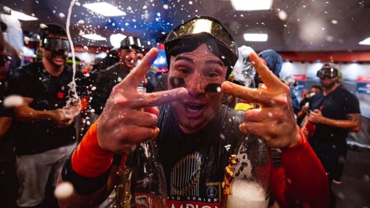 WORLD SERIES TITLE PARTY ROLLS ON! - YouTube