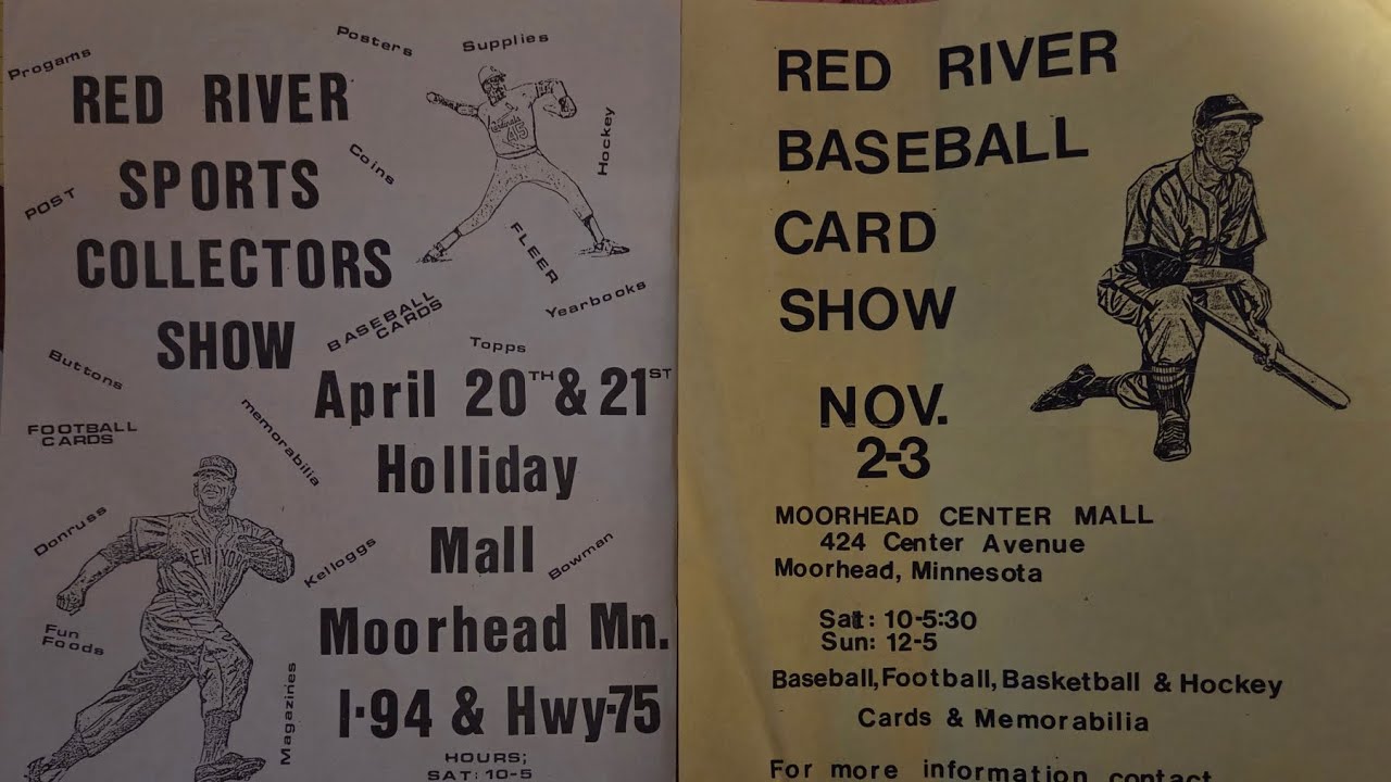 First Baseball Card Show Sports Card Shop Memories Celebrating JW's ...