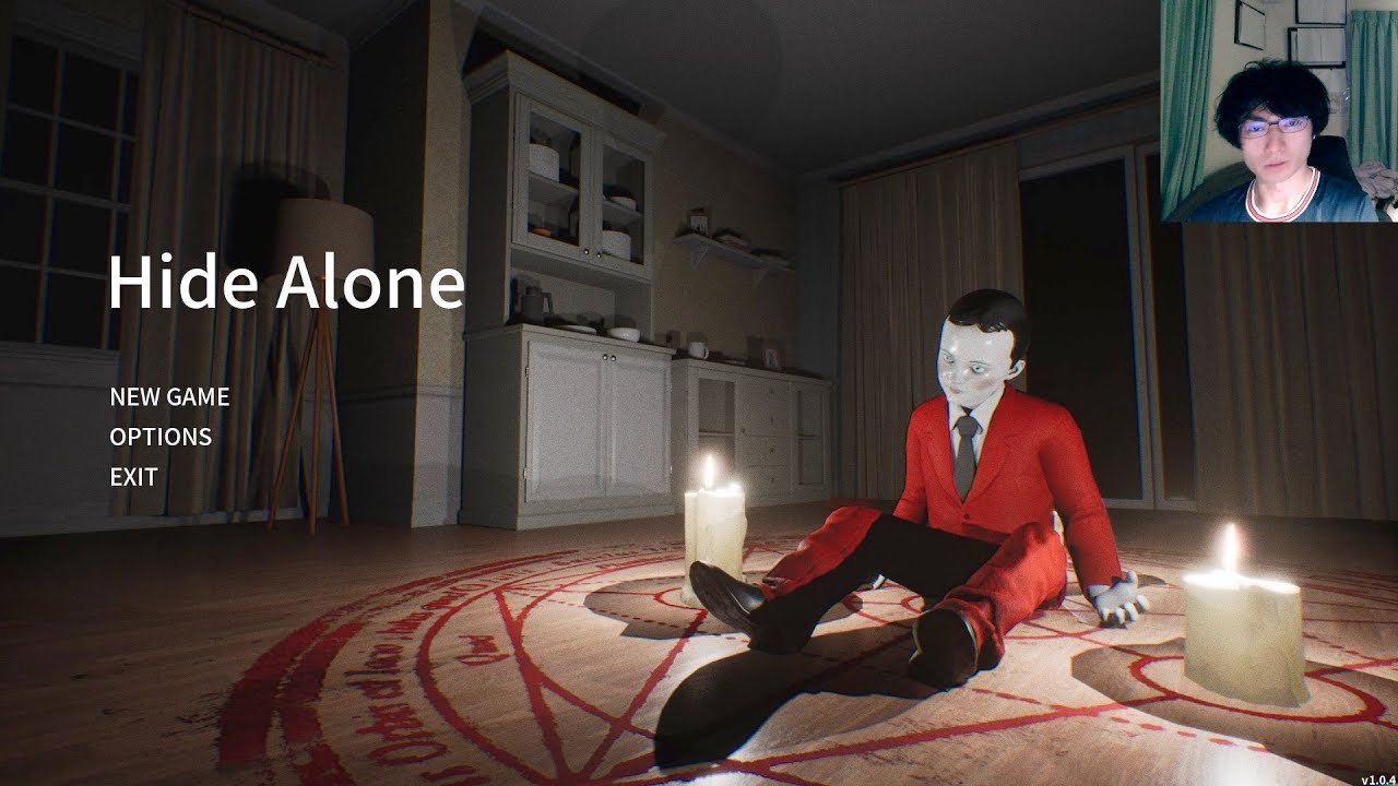 【HIDE ALONE】Playing Hide and Seek with Creepy Dolls and Ghosts...Indie ...
