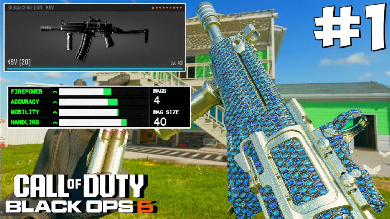 THE #1 RANKED LOADOUT SMG WEAPON IN CALL OF DUTY BLACK OPS 6 (MOST ...