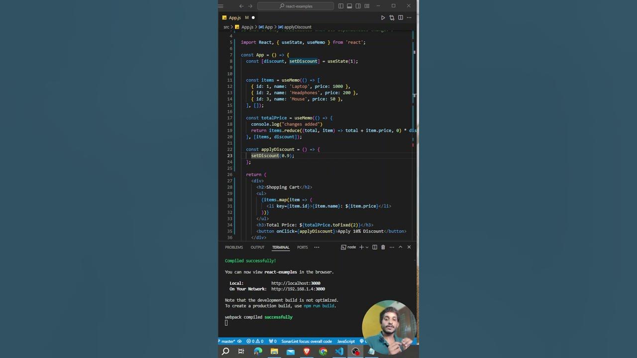 Level Up Your React Skills with useMemo! 🚀 | Quick Hack | Telugu # ...