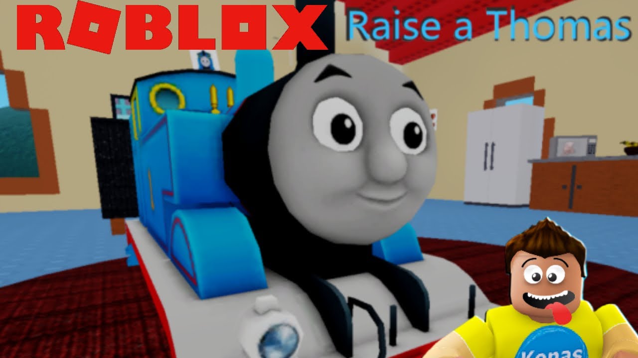 Thomas the Tank Engine Invades Roblox! 🚂 | Hilarious "Raise a Thomas ...
