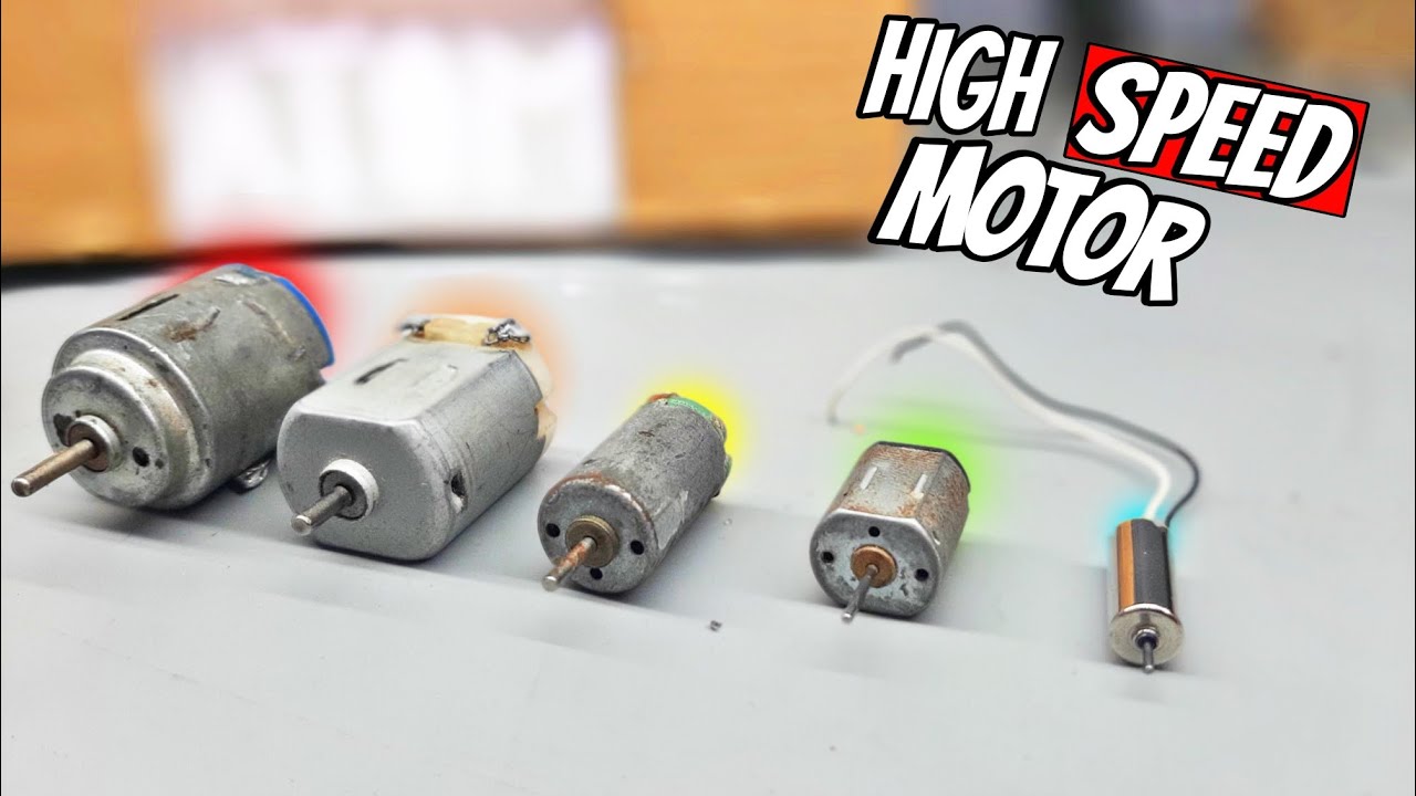 5 High RPM Motor 💡|| मजा आ गया 🤯 || सस्ती DC Motor 🤔 - YouTube