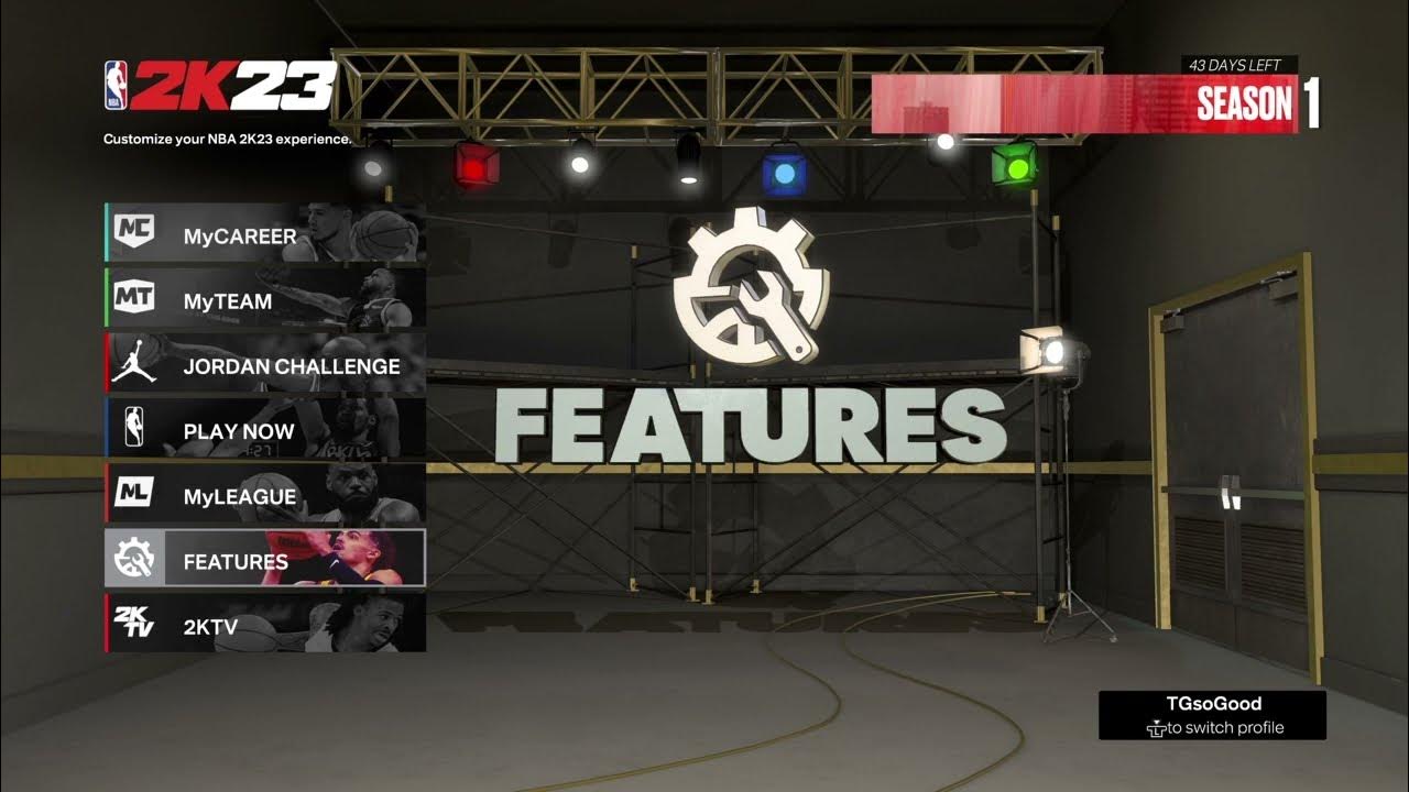 Main Menu GUI - NBA 2K23 Current Gen (Xbox one, PS4, PC) - YouTube