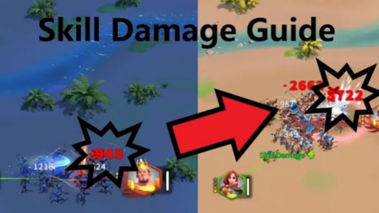 ROK Skill Damage Guide - learn to hit harder! - YouTube