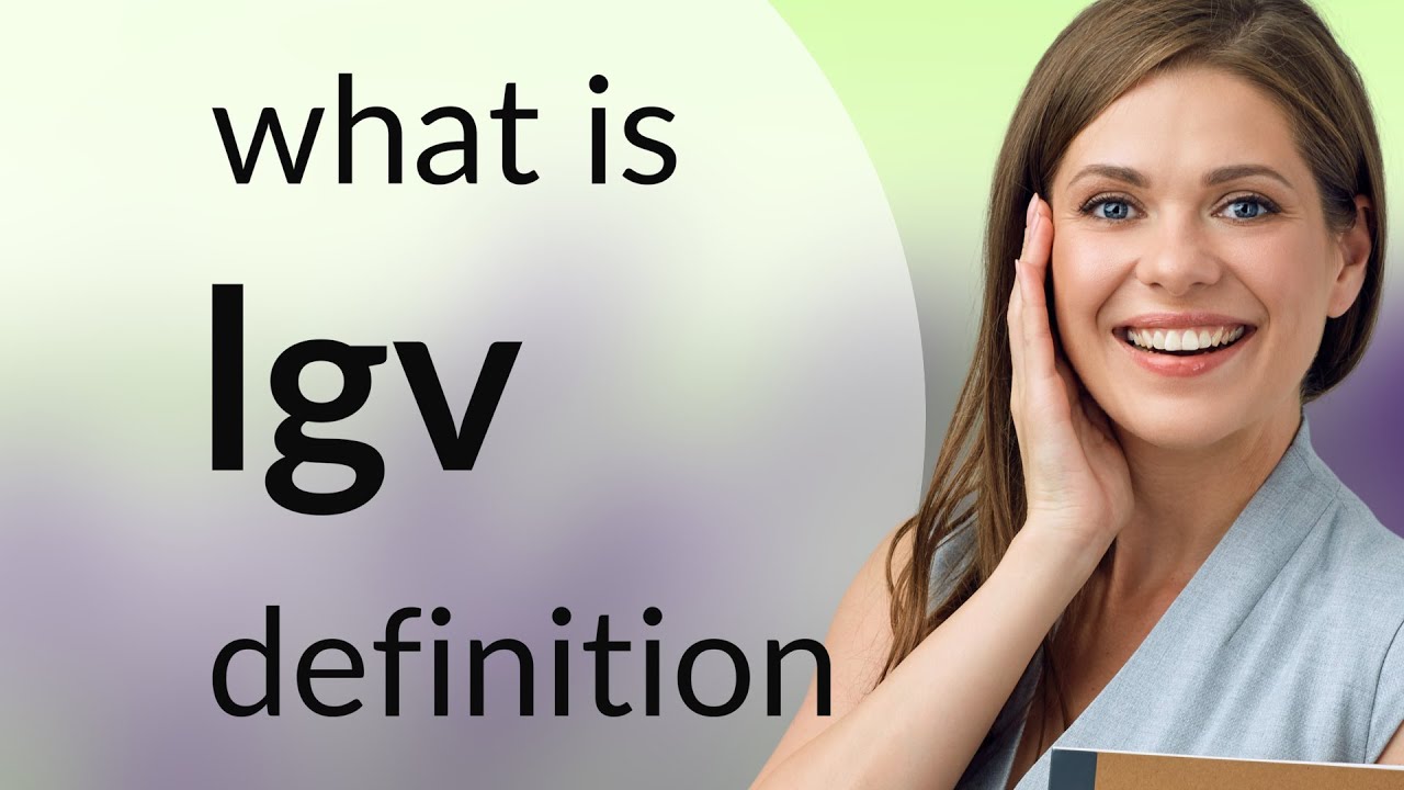 Lgv | LGV definition - YouTube