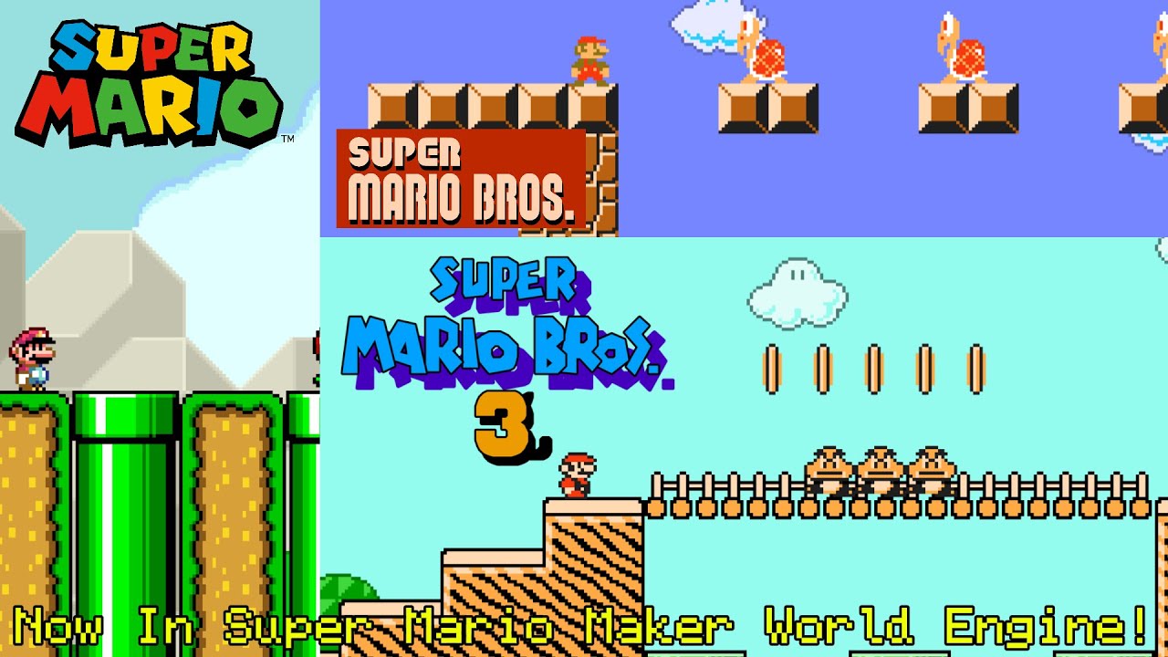 Super Mario Maker World Engine - Basic World (Teaser) - YouTube