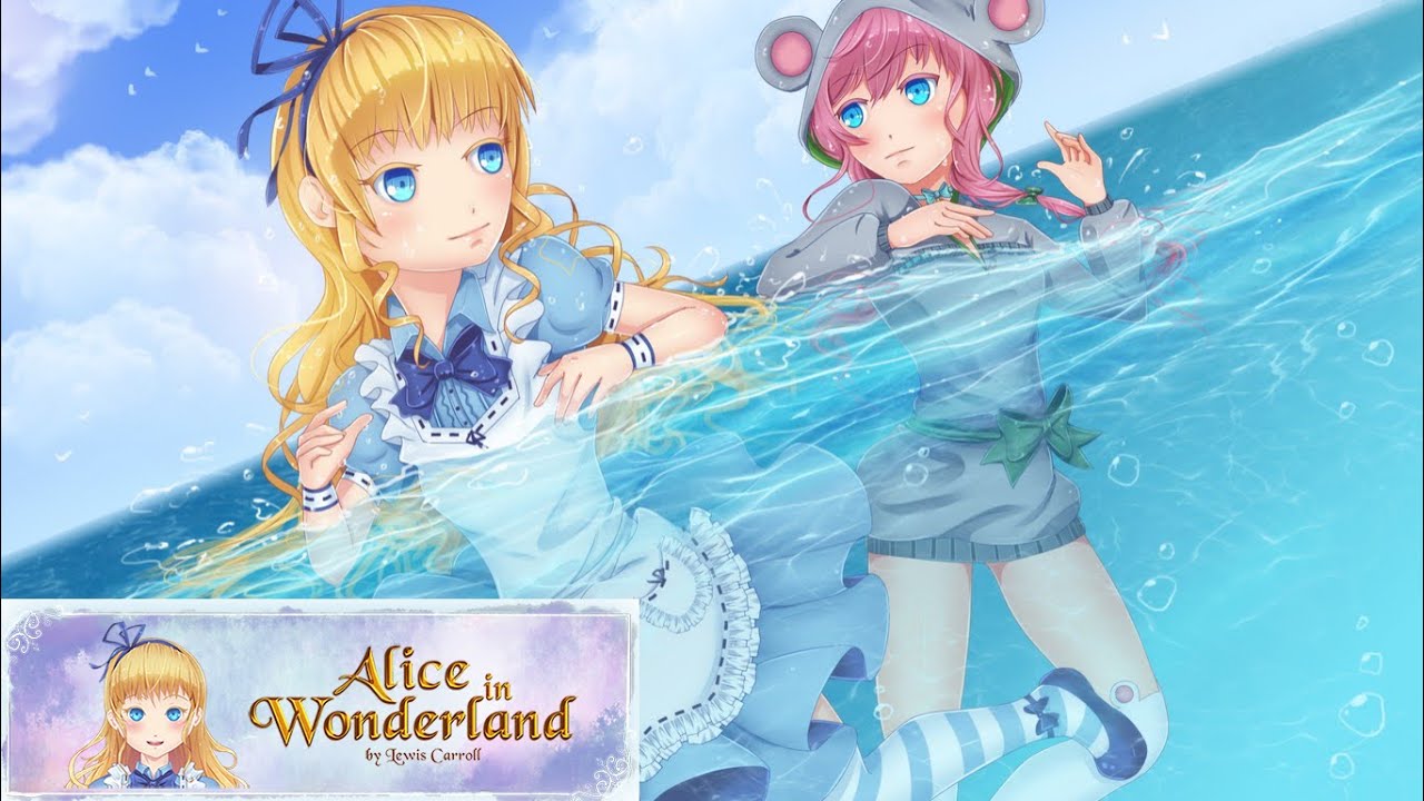 Book Series - Alice in Wonderland - The pool of tears [Chapter II ...