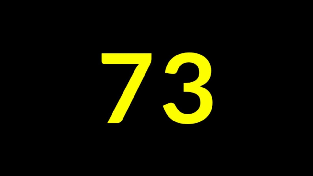 73 Second Countdown Timer With Sound Effect - YouTube