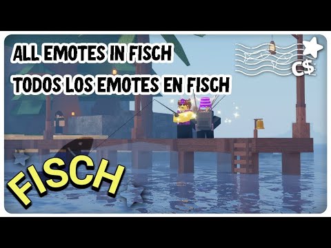 Todos los emotes en fisch (ROBLOX) - YouTube