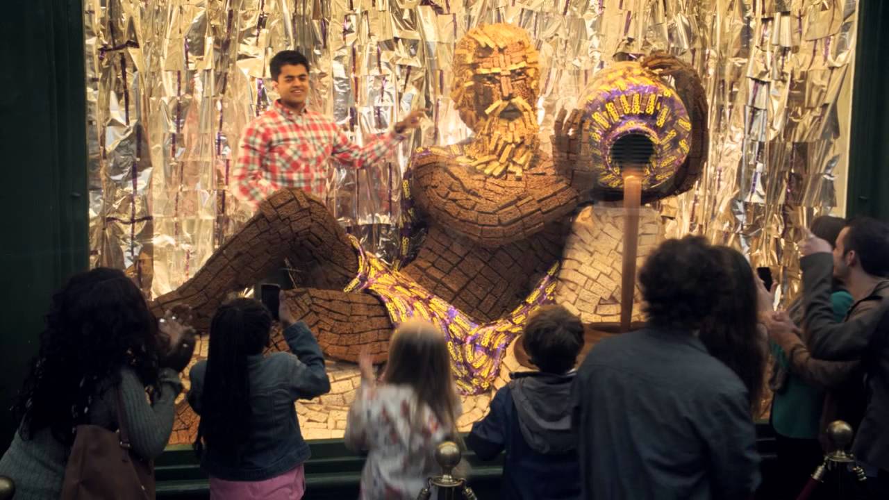 Kellogg's - Rice Krispies Squares - Window Display - YouTube