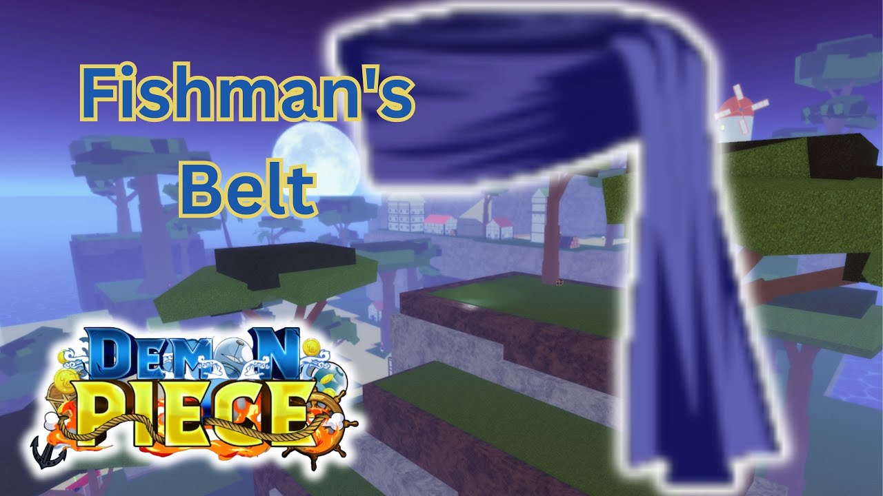 How To Get Fishman's Belt? | Roblox Fruit Seas - YouTube