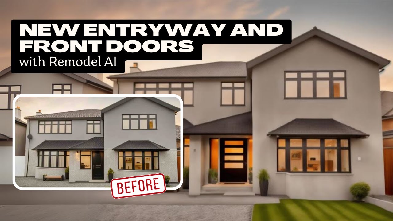 Revamp Your Home's Entryway and Front Doors with Remodel AI: Step-by ...