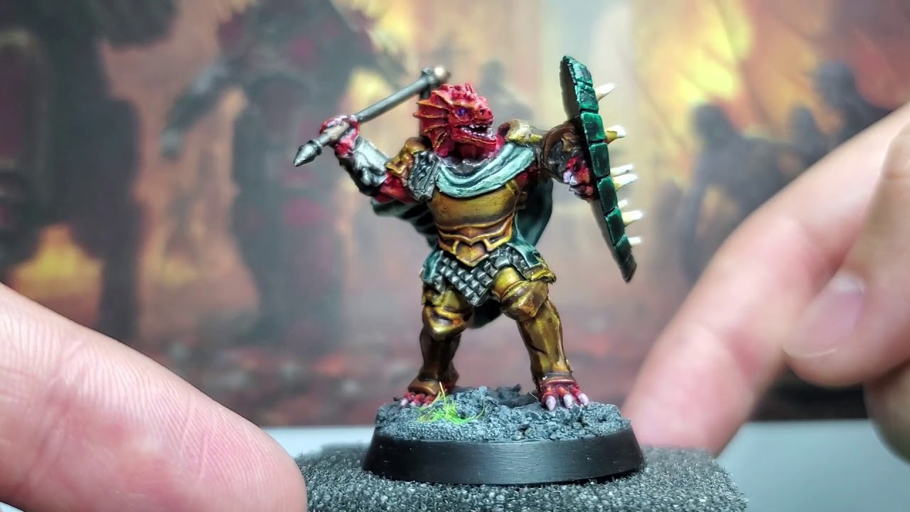 D&D - Dragonborn (male) paladin paint scheme - YouTube