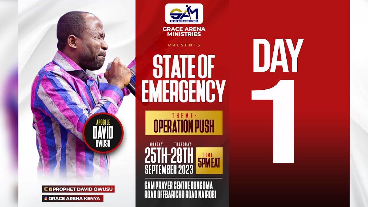 Day 1 - Operation Push Conference || Prophet David Owusu - YouTube