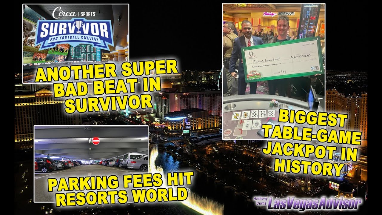LARGEST TABLE-GAME JACKPOT, ANOTHER BAD BEAT, MEMBER REWARDS - LAS ...