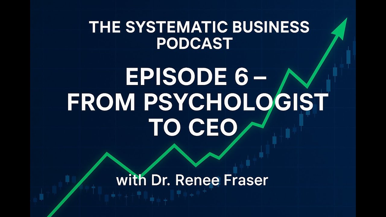 Podcast Episode 6 – From Psychologist to CEO: How Dr. Renee Fraser ...