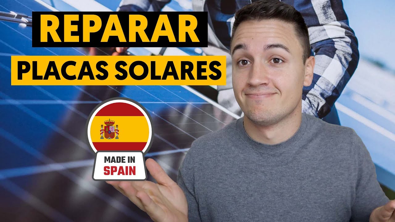 💥 Método Revolucionario para REPARAR PLACAS SOLARES (Rápido y Fácil ...