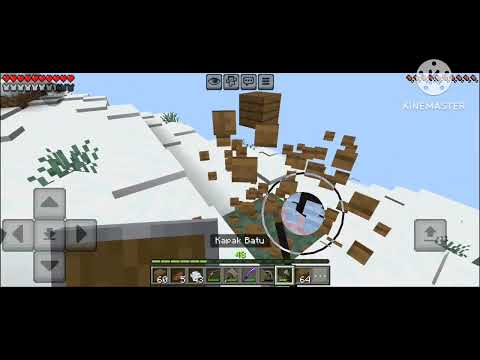 Minecraft lawan monster par6 lagi bikin benteng di desah