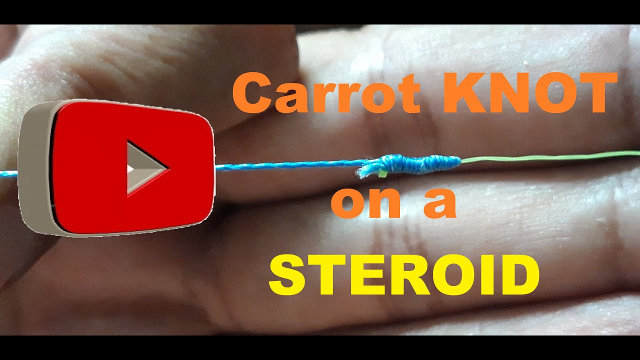Carrot KNOT TOO #fishingknot #fishingknottutorial #angler #pinoyanglers ...