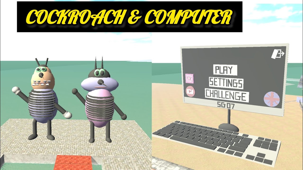 Cockroach + Computer 😍 In Indian Bike Driving 3D | New City Link 🤑 ...