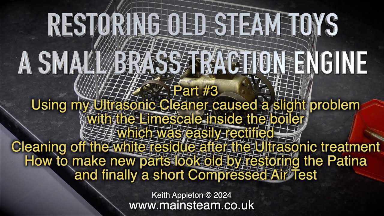 A SMALL BRASS TRACTION ENGINE - PART #3 - YouTube