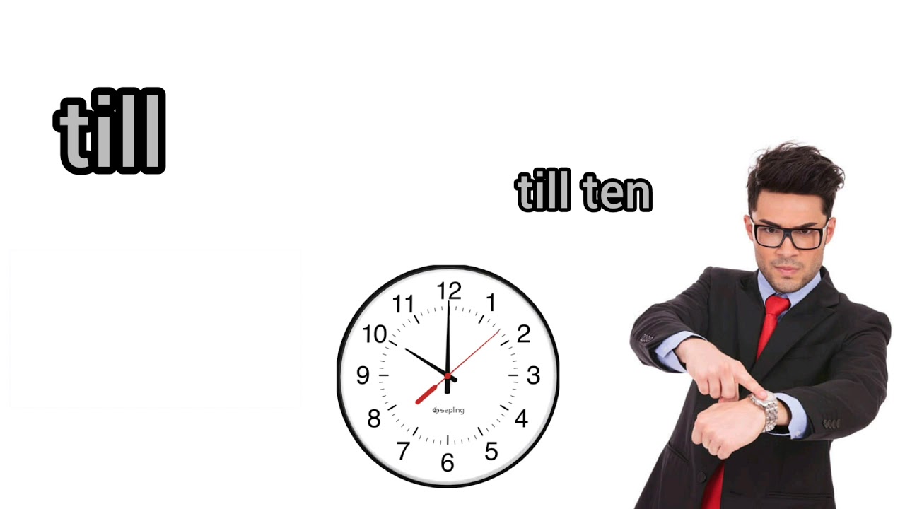 How to Pronounce Till in British English - YouTube